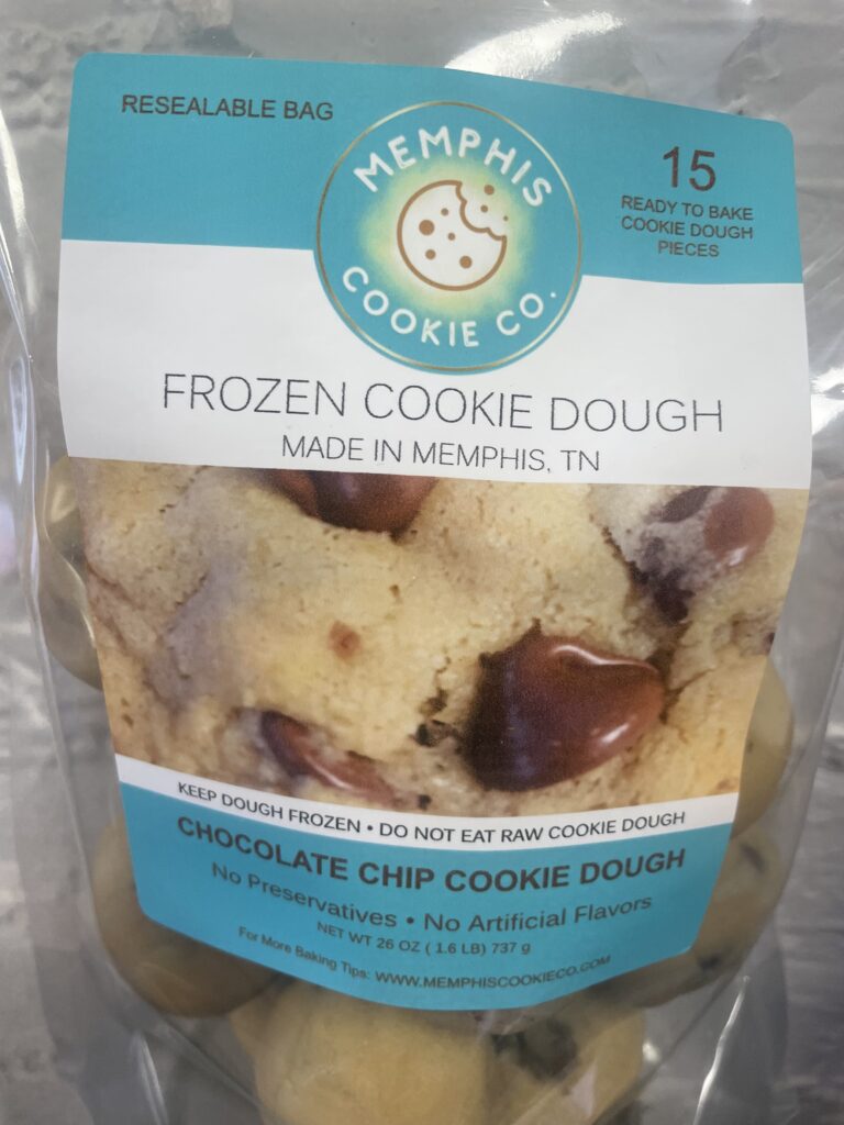 Frozen Cookie Dough Subscription (28 oz) – Memphis Cookie Company