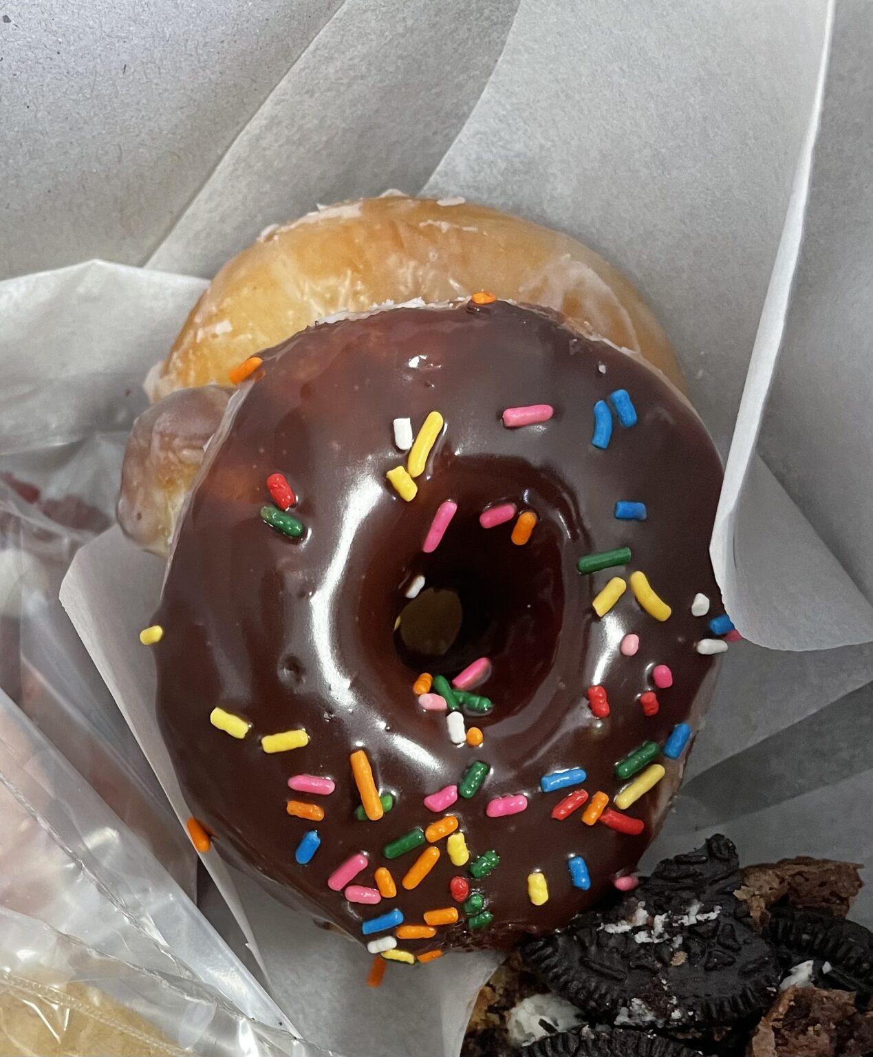 Chocolate Sprinkle Donuts – Memphis Cookie Company